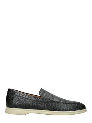 BROTINI Alligator Skin Loafers