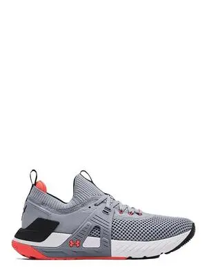 Under Armour Project Rock 4 Athletic Sneakers - Steel/black