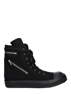 Rick Owens Cargo High Triple Sneakers - Black