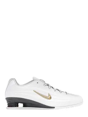 Nike Shox Z Sneakers - White/metallic Gold/black