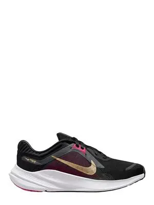Nike Quest 5 Metallic Gold Sneakers - Black/dark Smoke Grey/fireberry