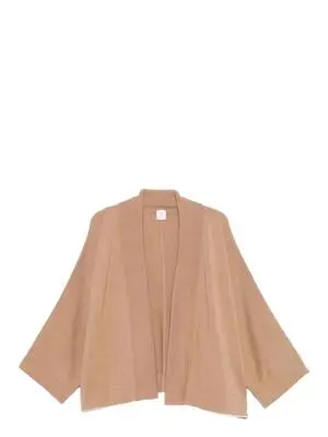 Eleventy Open-front Cardigan - Neutrals