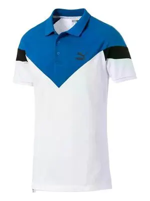 PUMA Mcs Colour-block Polo Shirt