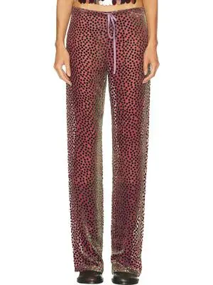 Dries Van Noten Pachas Pants - Dark Pink