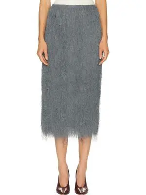 Dries Van Noten Sokna Skirt Dark Grey