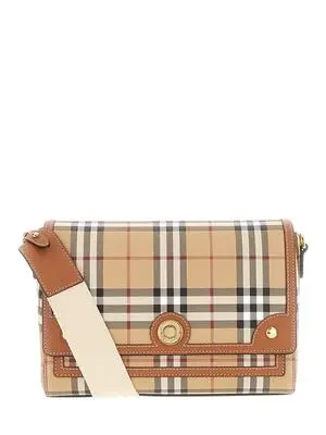Burberry Ll Md Note Dfc Shoulder Bag - Briar Brown