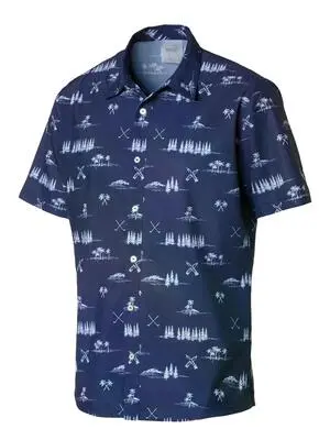 PUMA Paradise Printed Shirt - Blue