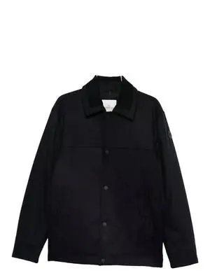 Moncler Emilion Ribbed-collar Jacket - Blue