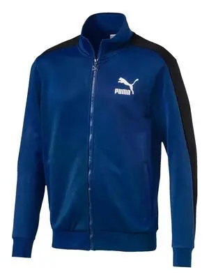 PUMA T7 Side-stripe Track Jacket - Blue