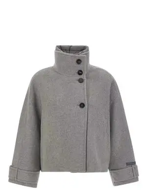 DUNO Mélange-effect Jacket - Grey