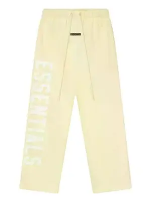 Fear Of God Fleece-texture Lounge Trousers - Yellow
