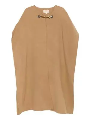 Michael Kors Chain Detail Coat - Neutrals