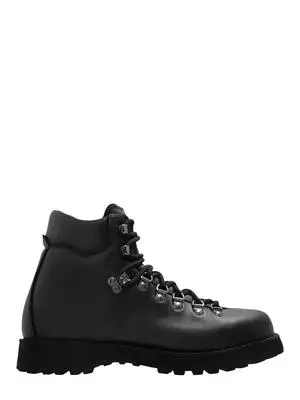 Diemme Rock Vet Lace-up Leather Hiking Boots - Black