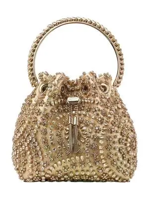 JIMMY CHOO Bon Bon Shoulder Bag - Gold