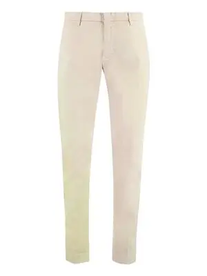 HANDPICKED Tailored Straight-leg Trousers - Neutrals
