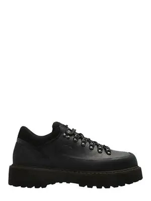 Diemme Cornaro Platform Hiking Sneakers - Black