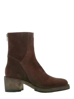 PANTANETTI 60mm Suede Ankle Boots - Brown