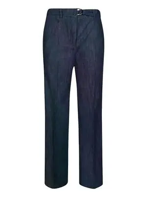 INCOTEX Belted Trousers