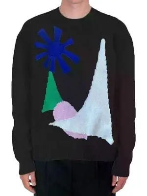 MSGM Appliqué-Detail Sweater