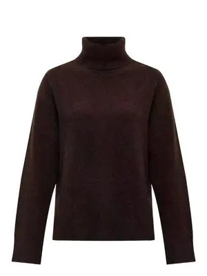 SAMSOE SAMSOE Roll-Neck Panelled Sweater