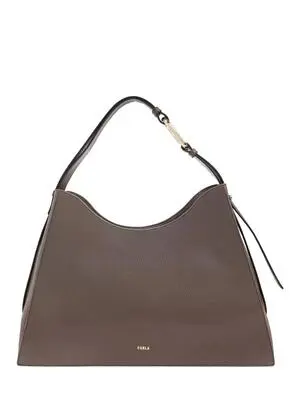 Furla Large Nuvola Tote Bag - Brown
