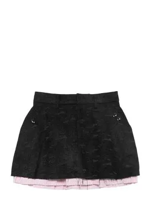 CHARLES JEFFREY Layered A-line Skirt - Grey