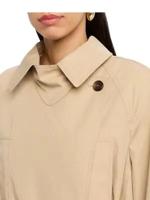 A.L.C. Asher Trench Coat - Beige