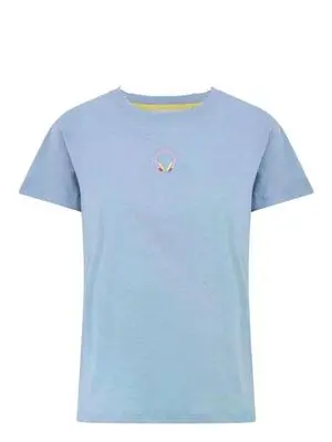 Mira Mikati Headphones Embroidered T-shirt - Blue