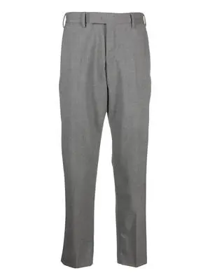 PT TORINO Cropped Tailored Trousers - Grey