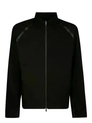 Herno Panelled Zip-up Jacket - Black