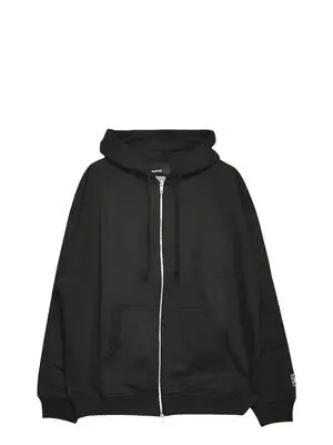 RASSVET Zip-front Graphic-print Hoodie - Black