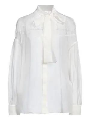Valentino Garavani Shirt With Bow Detail - Off White