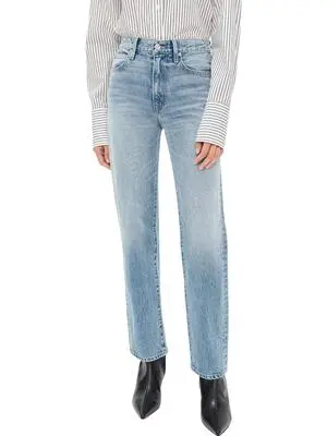 SLVRLAKE Kendra High-rise Straight Jeans - Back To Zero