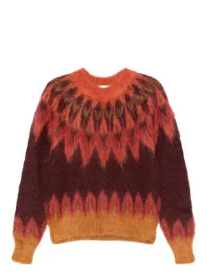 Isabel Marant Natania Pullover - 80by Burgundy