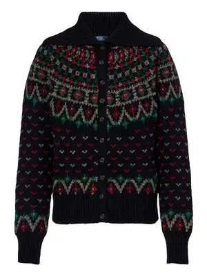 POLO RALPH LAUREN Wool And Cotton-Blend Cardigan