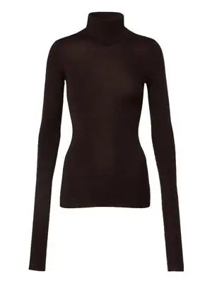 THE FRANKIE SHOP THE FRANKIE SHOP Utica Wool And Silk Turtleneck Sweater