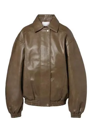 THE FRANKIE SHOP Prescott Oversized Jacket - Green