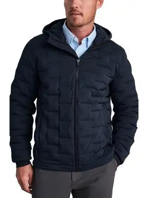 RHONE Voyage 700 Fill Power Down Puffer Jacket True Navy