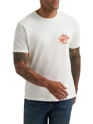 LEEM The Stooges Graphic T-shirt - Marshmallow