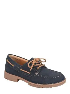 BØRN Explorer Boat Shoe - Navy Suede