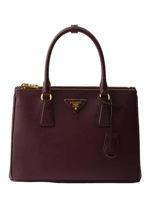 Prada Galleria Medium Saffiano Leather Bag - Red