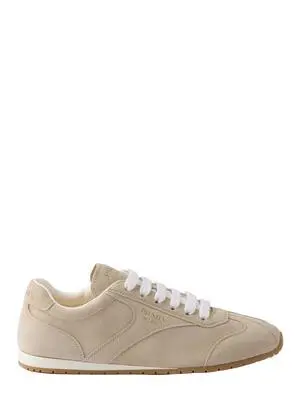 Prada Suede Sneakers - Pumice Stone