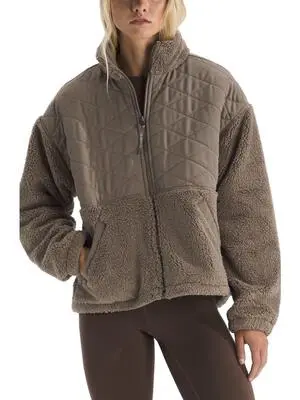 The North Face Cabin Fleece Jacket - Mocha Brown