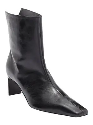 Khaite Ona Ankle Boots - Black