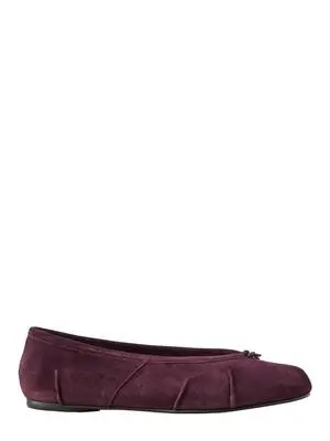 MAISON MARGIELA Tabi Split-Toe Suede Ballet Flats