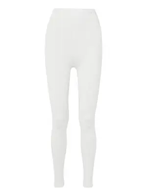 Falke Maximum Warm Stretch-jersey Leggings - White