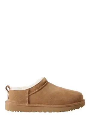UGG Classic Micro Shearling Slippers - Brown