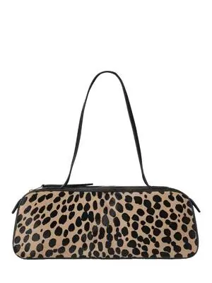 Khaite Simona Leopard-print Shoulder Bag - Animal Print