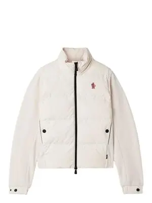Moncler Quilted Down Jacket - White