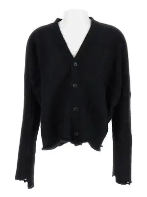 Junya Watanabe Cardigan In Wool Blend - Black